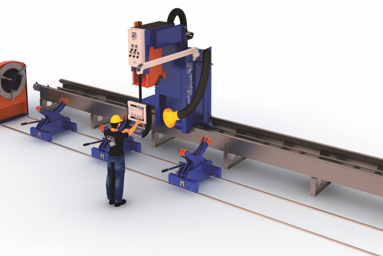 HGG SPC500-1200PT 3D CNC Pipe Cutting Machine | Orbital Tools NZ